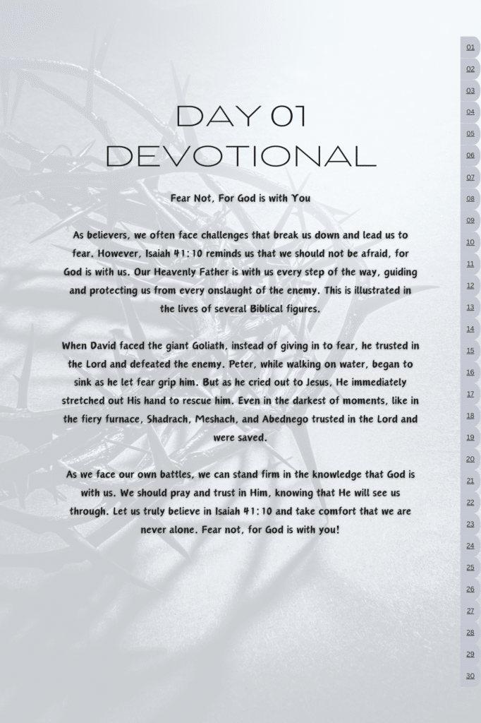 Strength and Courage: A 30-Day Journey into God's Empowering Presence ...